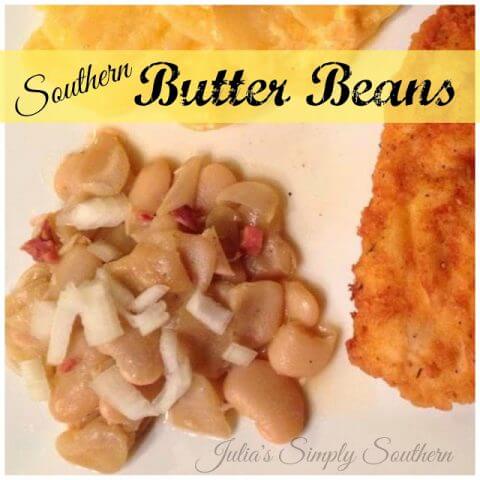 Southern Butter Beans Recipe Recipe - Julias Simply Southern