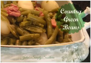 Country Green Beans Recipe - Julias Simply Southern
