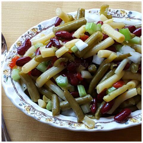 Classic 3 Bean Salad Recipe - Julias Simply Southern