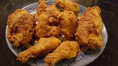 Sweet Tea Fried Chicken Recipe - Julias Simply Southern - Delicious!