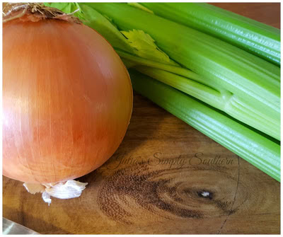 Aunt Betty's Famous Ham Dressing - Julias Simply Southern