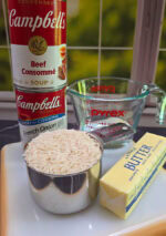 Old-Timey Brown Rice Recipe (Savory Baked Rice with Beef Consommé ...
