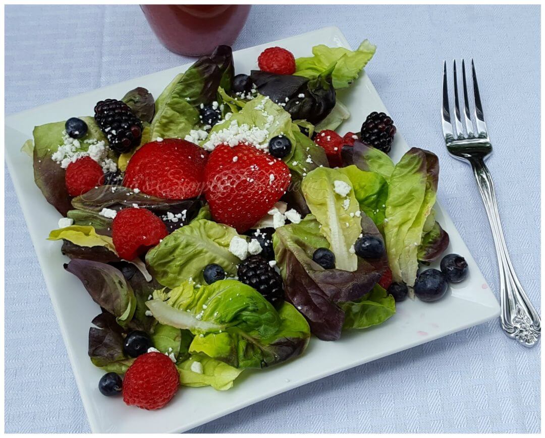 Berry Berry Salad Recipe - Julias Simply Southern