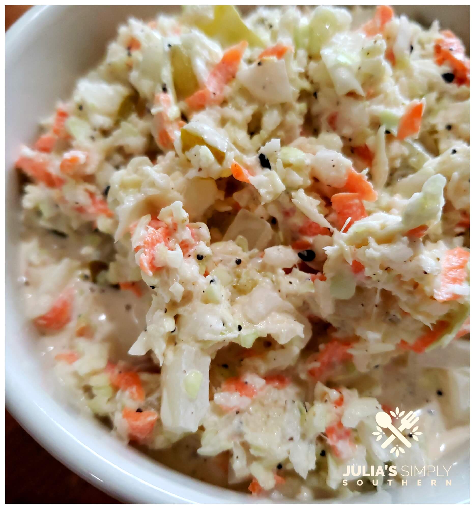 Carolina Slaw Dog Recipe - Julias Simply Southern