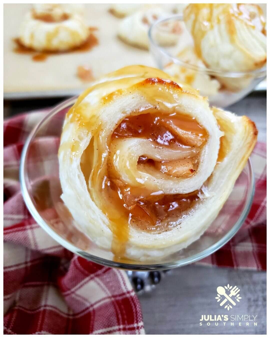 Apple Pie Pinwheels Recipe - Julias Simply Southern