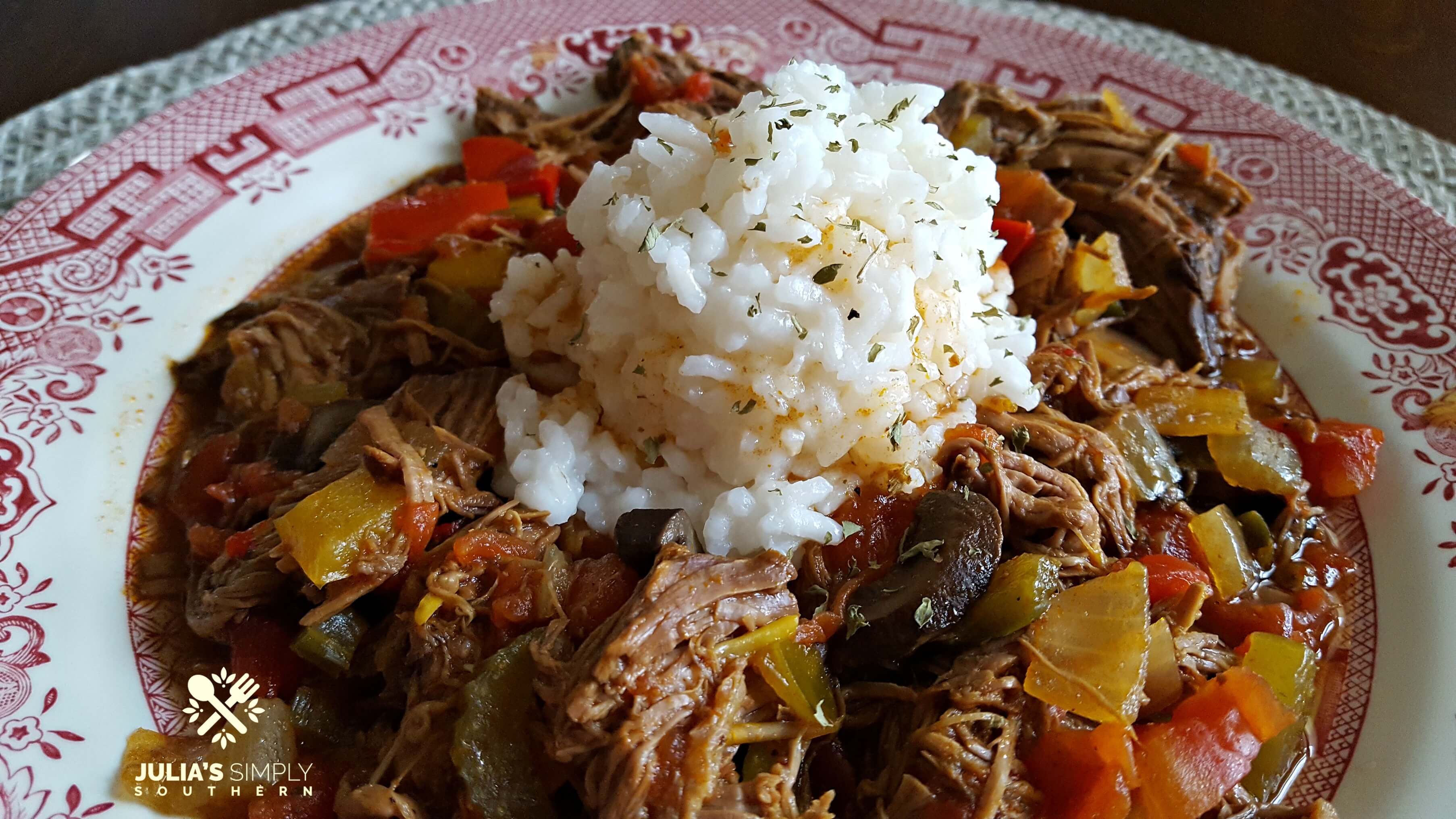 Crock Pot Fiesta Beef Recipe - Julias Simply Southern