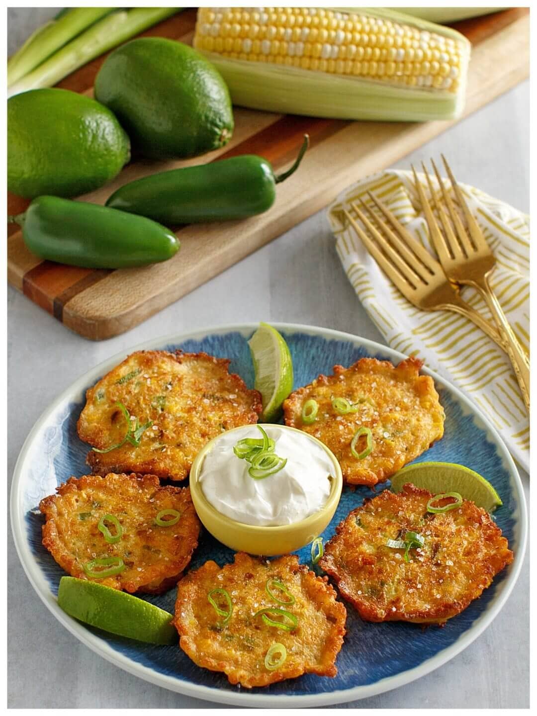 Southern Sweet Corn Fritters - Julias Simply Southern