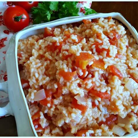 Southern Tomatoes and Rice - Julias Simply Southern