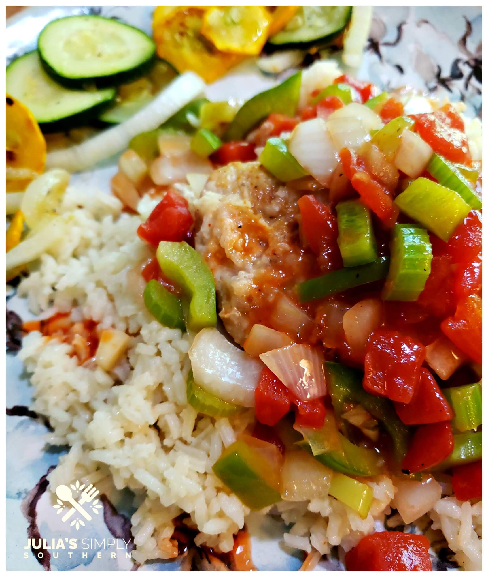 Creole Pork Chops Recipe - Julias Simply Southern