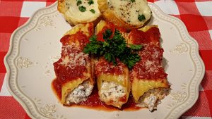 Beef Manicotti Dinner Recipe - Julias Simply Southern