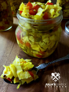 Homemade Chow Chow Relish - Easy Recipe - Julias Simply Southern