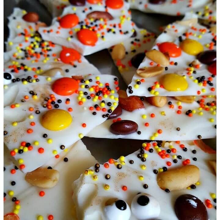 Halloween Bark Candy Recipe - Julias Simply Southern