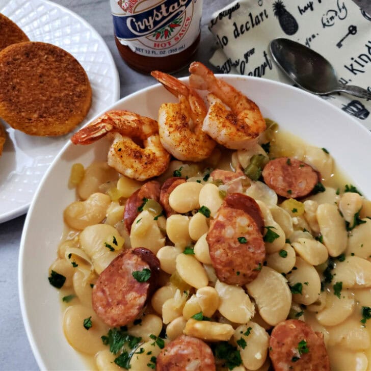 Down Home Southern Large Lima Butter Beans Recipe - Julias Simply Southern