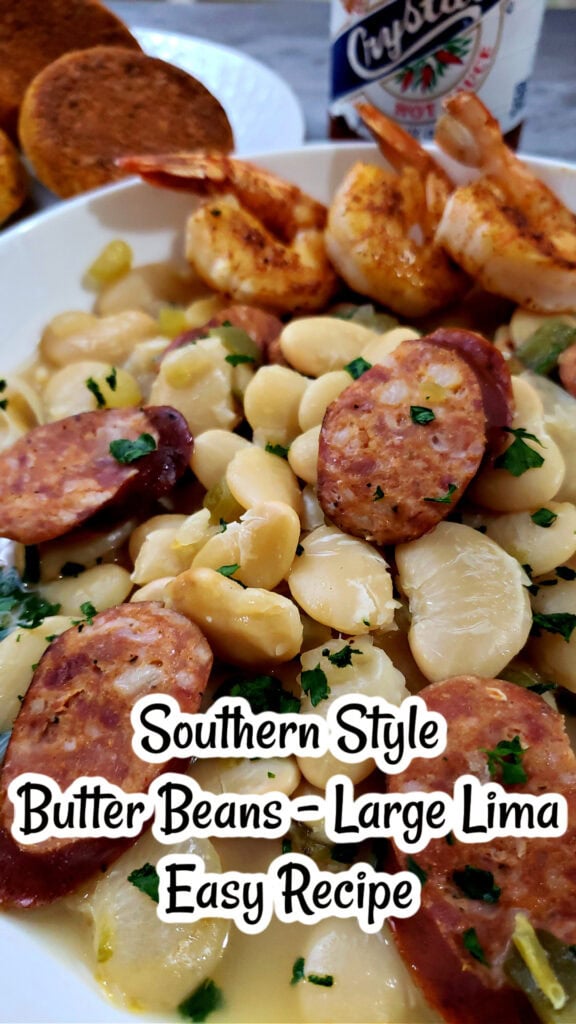 Down Home Southern Large Lima Butter Beans Recipe - Julias Simply Southern