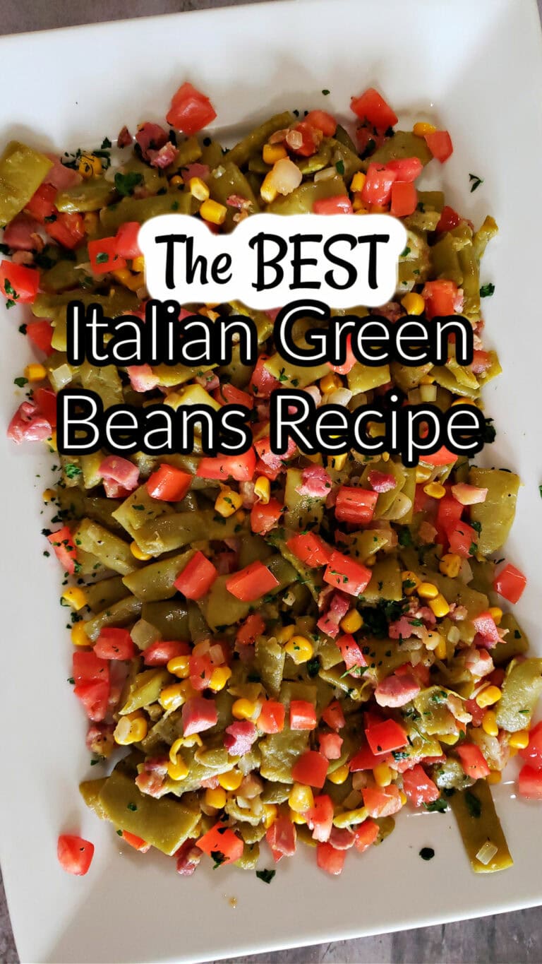 Easy Southern Style Flat Italian Green Beans Recipe - Julias Simply ...