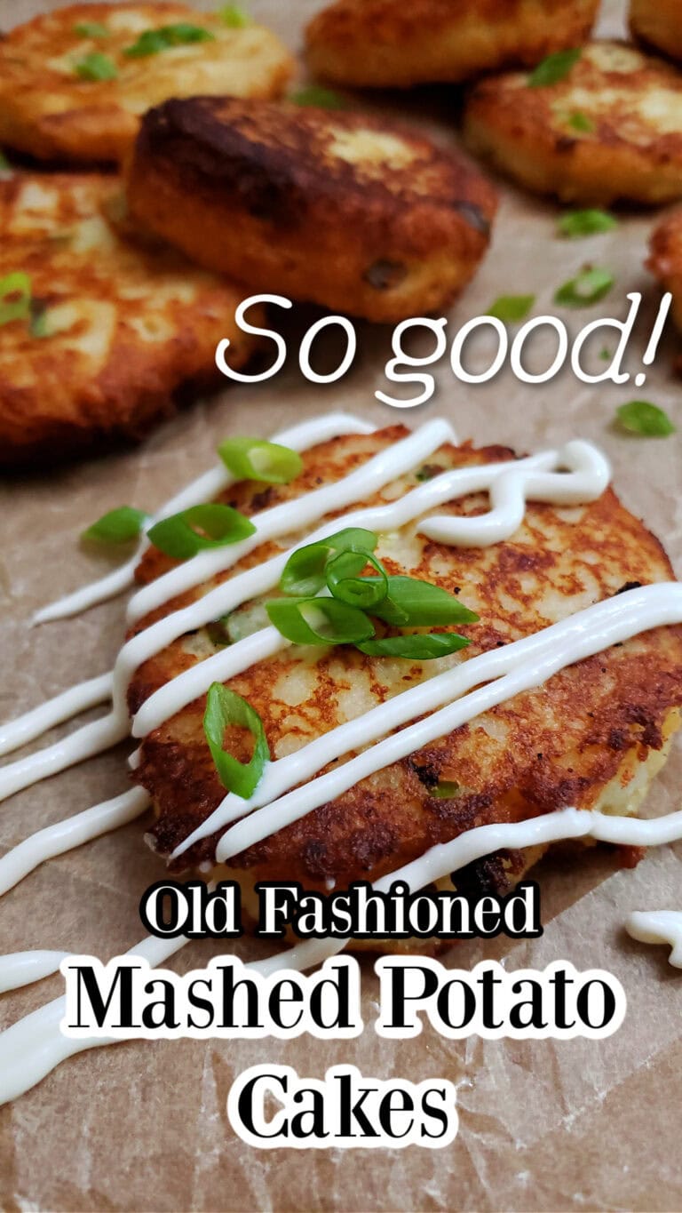 Easy Old Fashioned Leftover Mashed Potato Cakes Recipe - Julias Simply ...