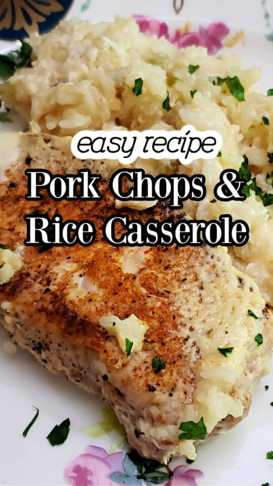 Easy Baked Pork Chops and Rice Casserole Recipe - Julias Simply Southern