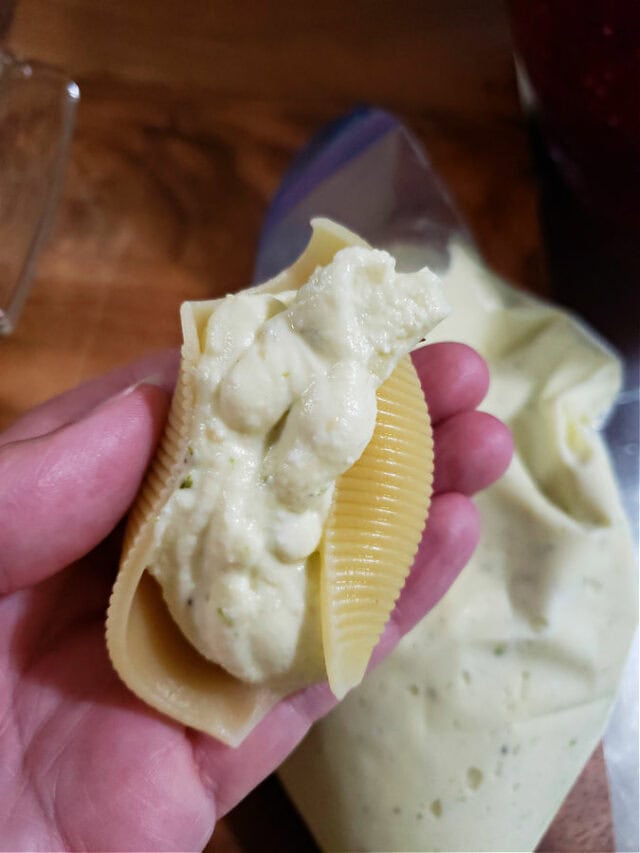Simple Stuffed Shells Recipe with Ricotta Cheese - Julias Simply Southern
