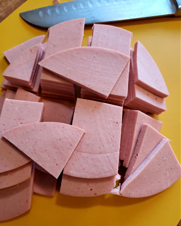 Simple Old Fashioned Bologna Salad Recipe - Julias Simply Southern