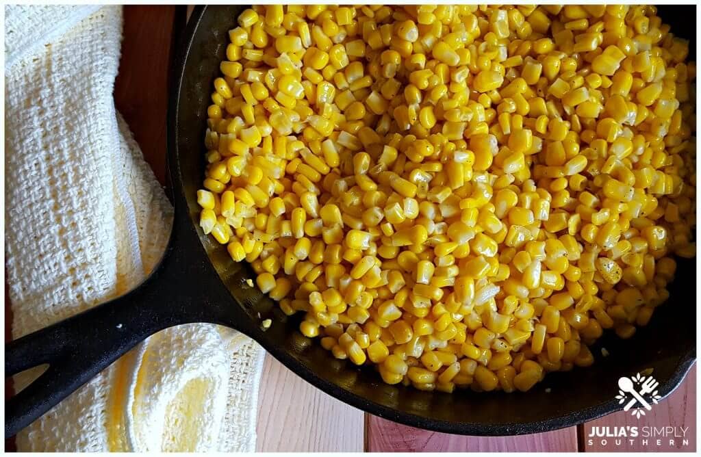Southern Skillet Fried Corn - Julias Simply Southern