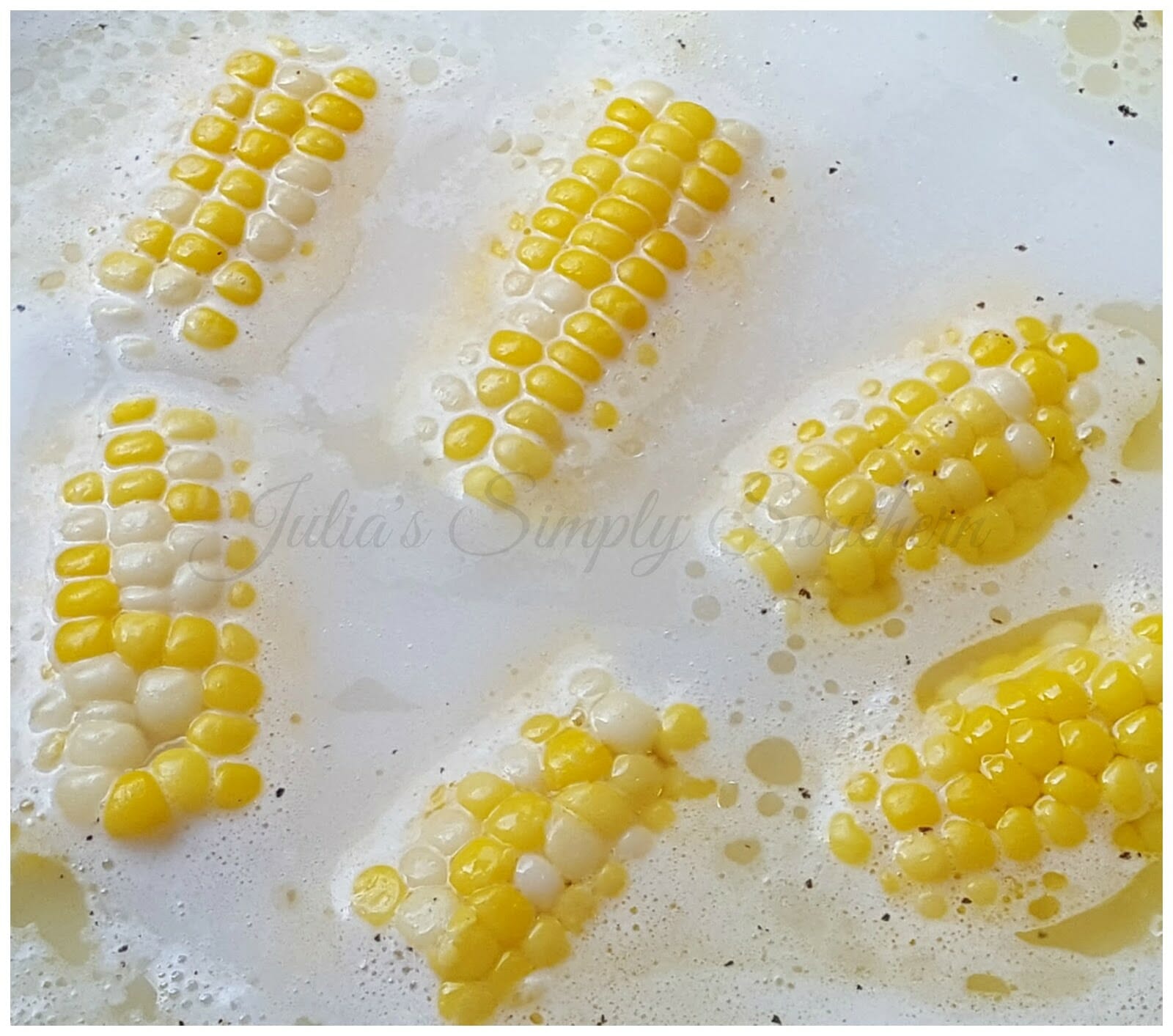 Milk Boiled Corn Recipe - Julias Simply Southern