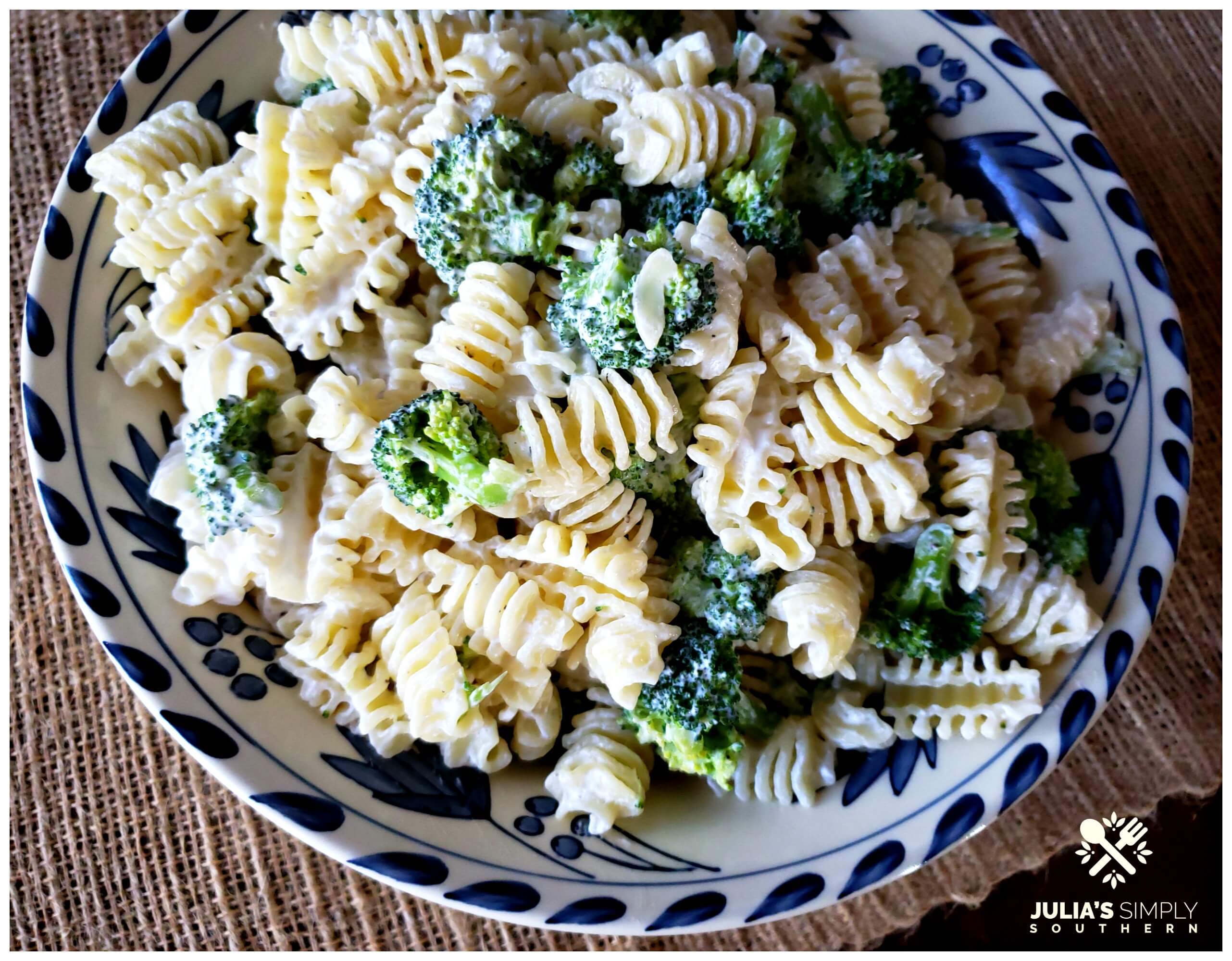 3 Ingredient Pasta Salad Recipe - Julias Simply Southern