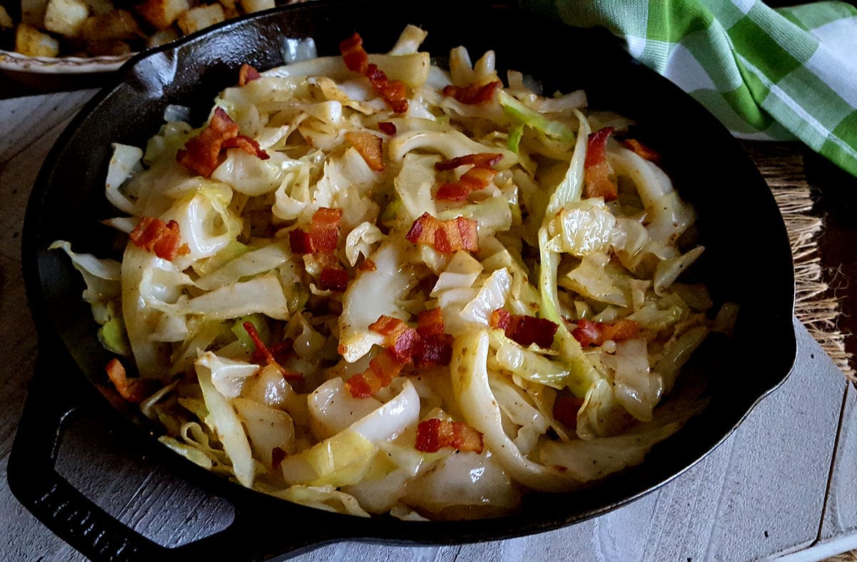 Country Fried Cabbage