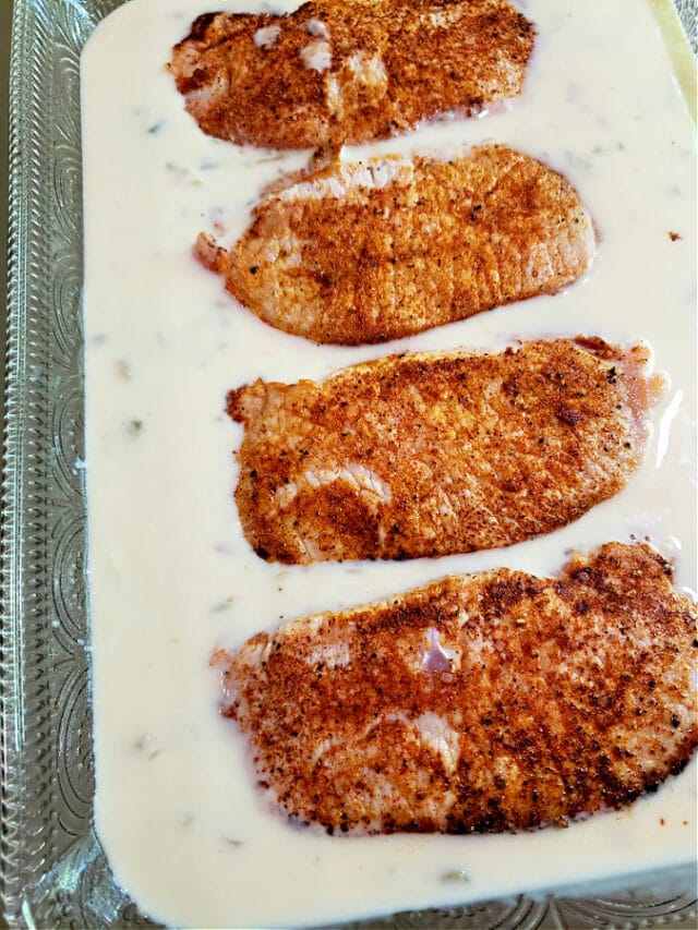 Easy Baked Pork Chops and Rice Casserole Recipe - Julias Simply Southern